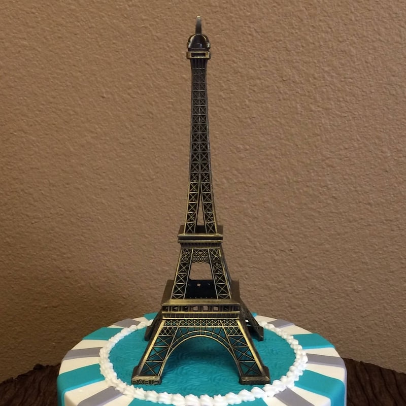 Eiffel Tower Cake Topper - Etsy