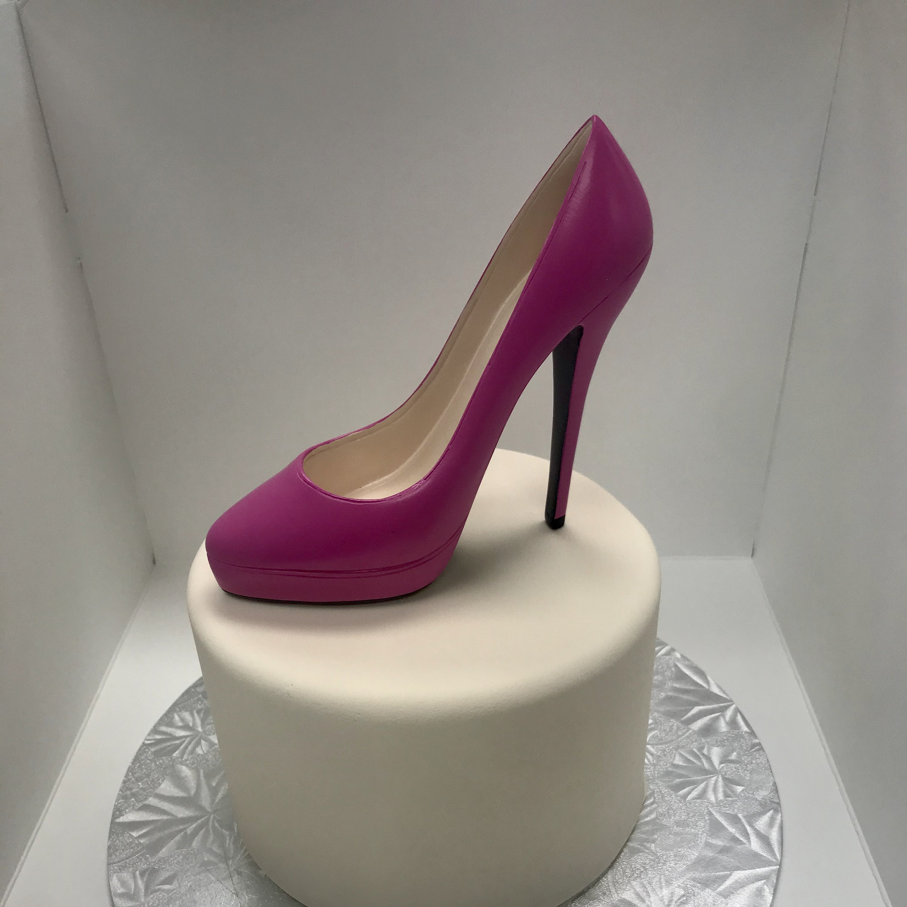 Pink High Heel Shoe Cake Topper Decoration Keepsake Figurine - Etsy