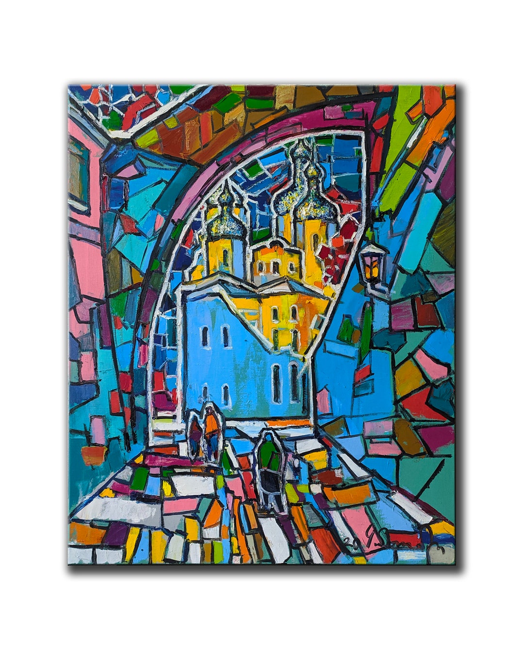 Impressionist Original Oil Painting on Canvas by Ukraine Artist A ...