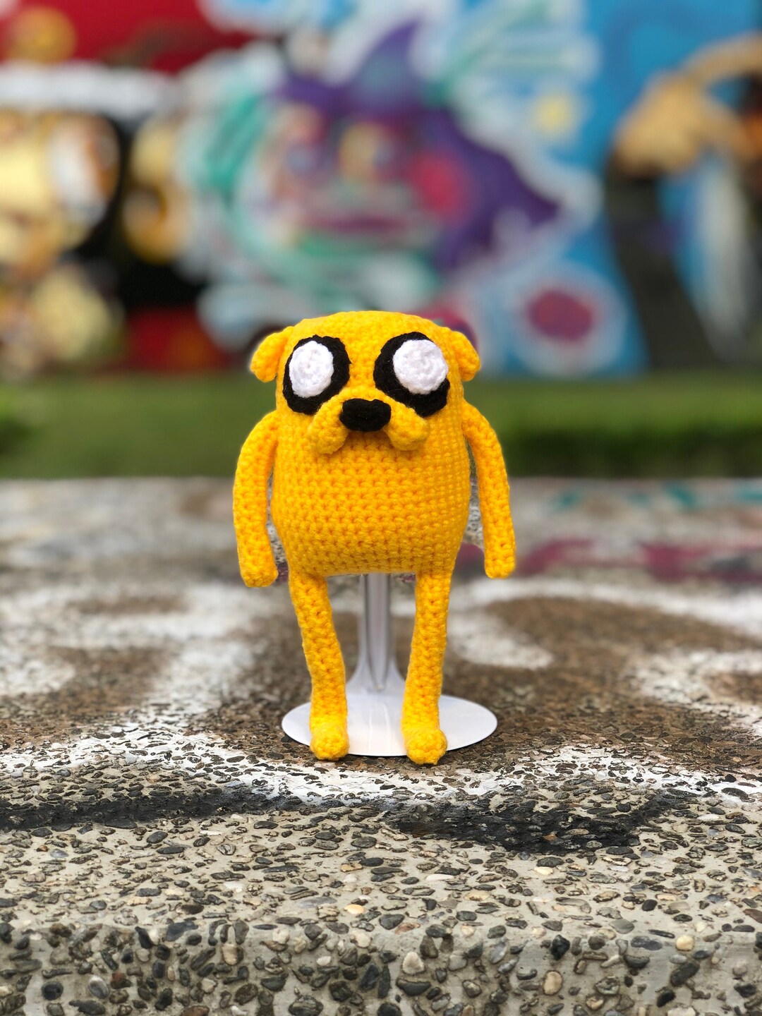 Jake Crochet Pattern, Adventure Animation Time TV Series Amigurumi ...