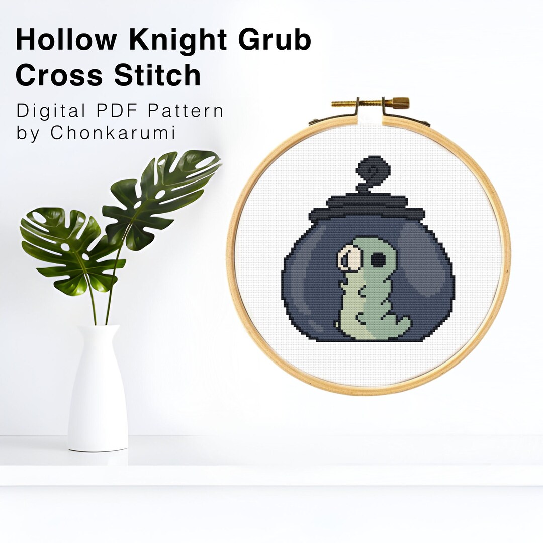 Knight Grub Cross Stitch Pattern Digital PDF - Etsy