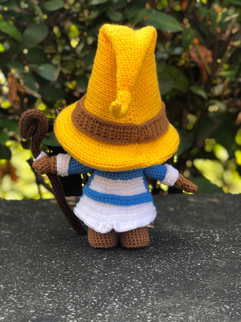 Fantasy Magician Crochet Pattern, Video Game Amigurumi, Tutorial PDF ...