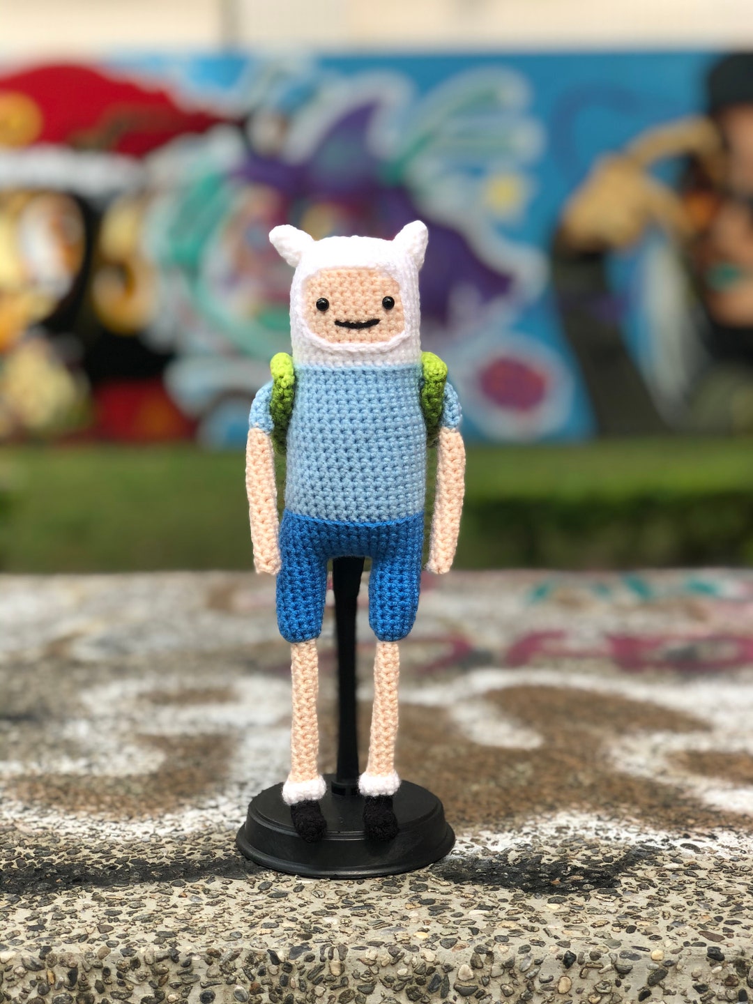 Finn Crochet Pattern, Adventure Animation Time TV Series Amigurumi ...