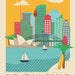 Sydney Print Sydney Skyline Sydney Wall Art Print - Etsy