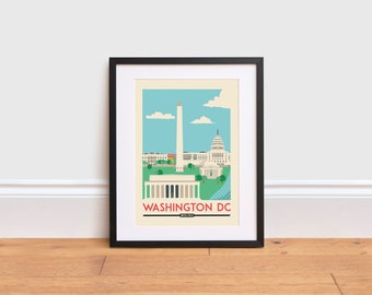 Washington Dc Poster | Etsy