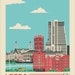 Leeds Print Leeds Poster Leeds Wall Art Print England - Etsy