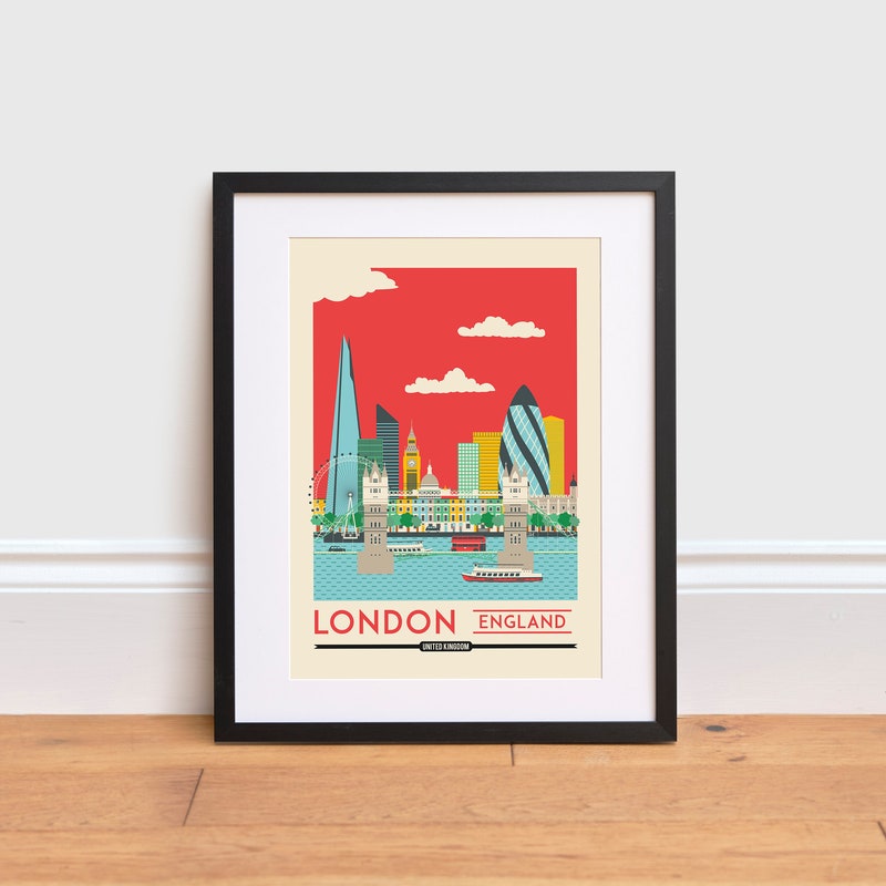 London Poster - Etsy UK