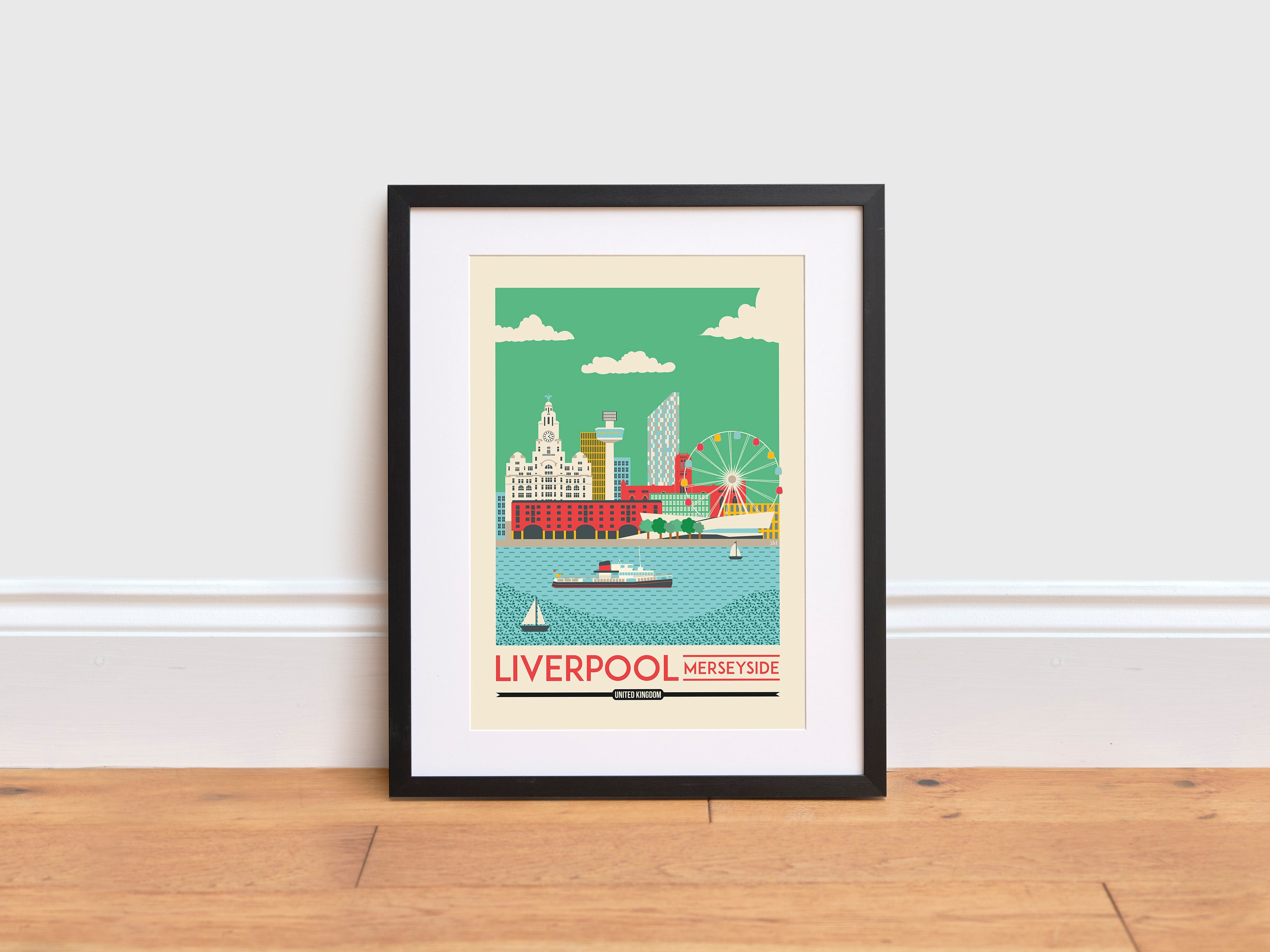 Liverpool Print Liverpool Poster Liverpool Wall Art Print - Etsy UK