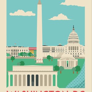 Washington DC Print - Washington DC Poster - DC Print - United States ...