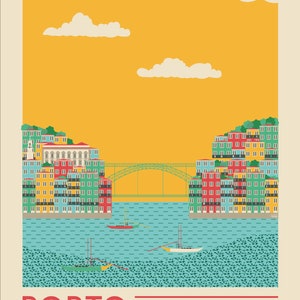 Porto Print - Porto Poster - Porto Wall Art Print - Portugal Poster ...