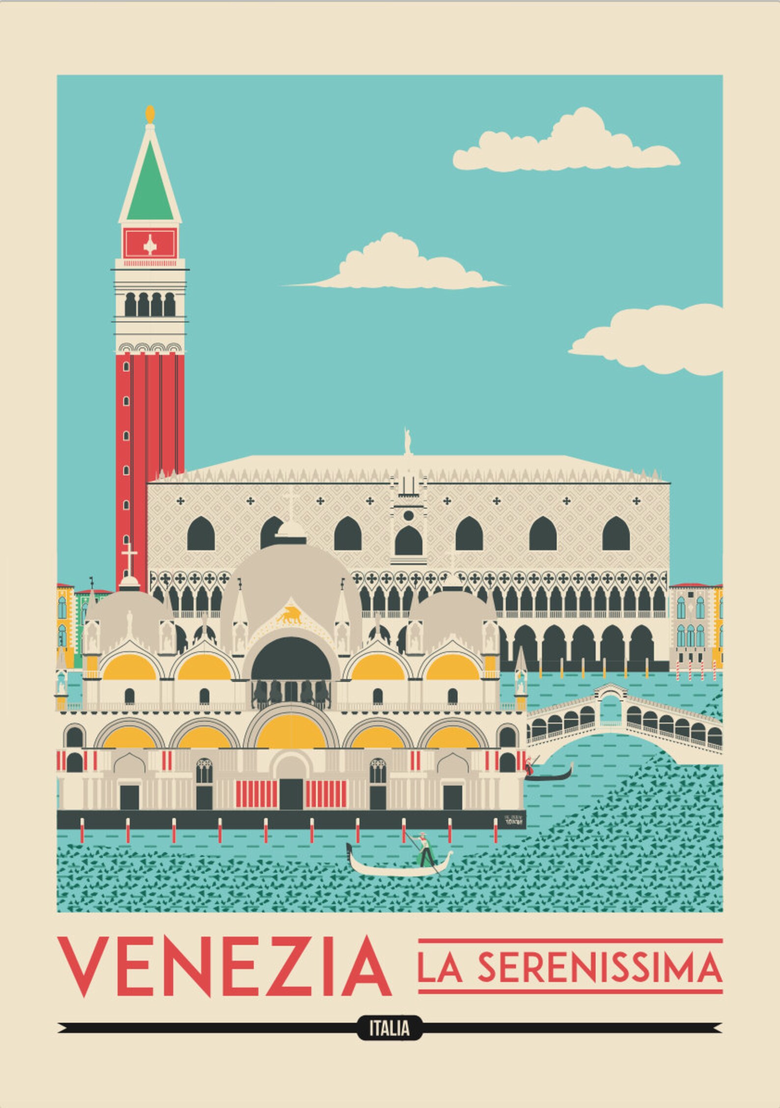 Venice Print Venice Poster Italia Print Italia Poster - Etsy