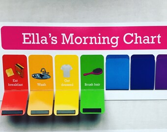 Routine chart | Etsy