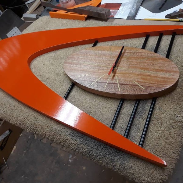 Boomerang Clock - Etsy