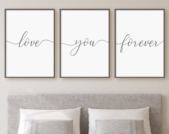 Love You Forever Art - Etsy
