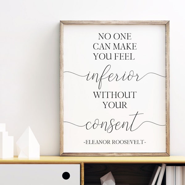 Roosevelt Quote - Etsy
