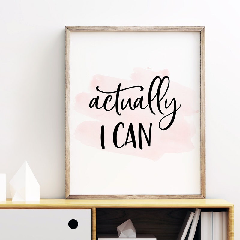 Actually I Can - Etsy