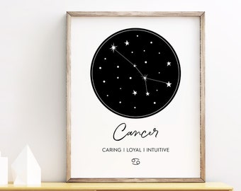 Cancer Constellation Digital Download - Etsy
