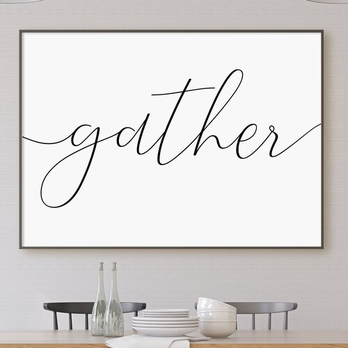 Gather Printable Instant Digital Download Gather Print - Etsy