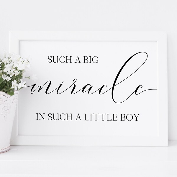 Little Boy Sign - Etsy