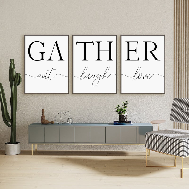 Gather Eat Laugh - Etsy