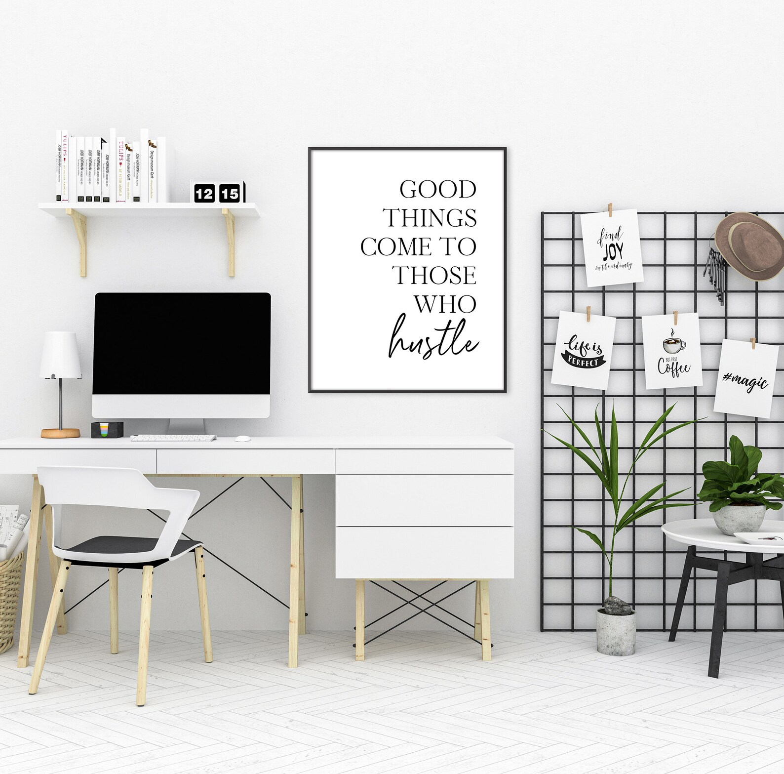 Good Things Come to Those Who Hustle Printable Digital - Etsy