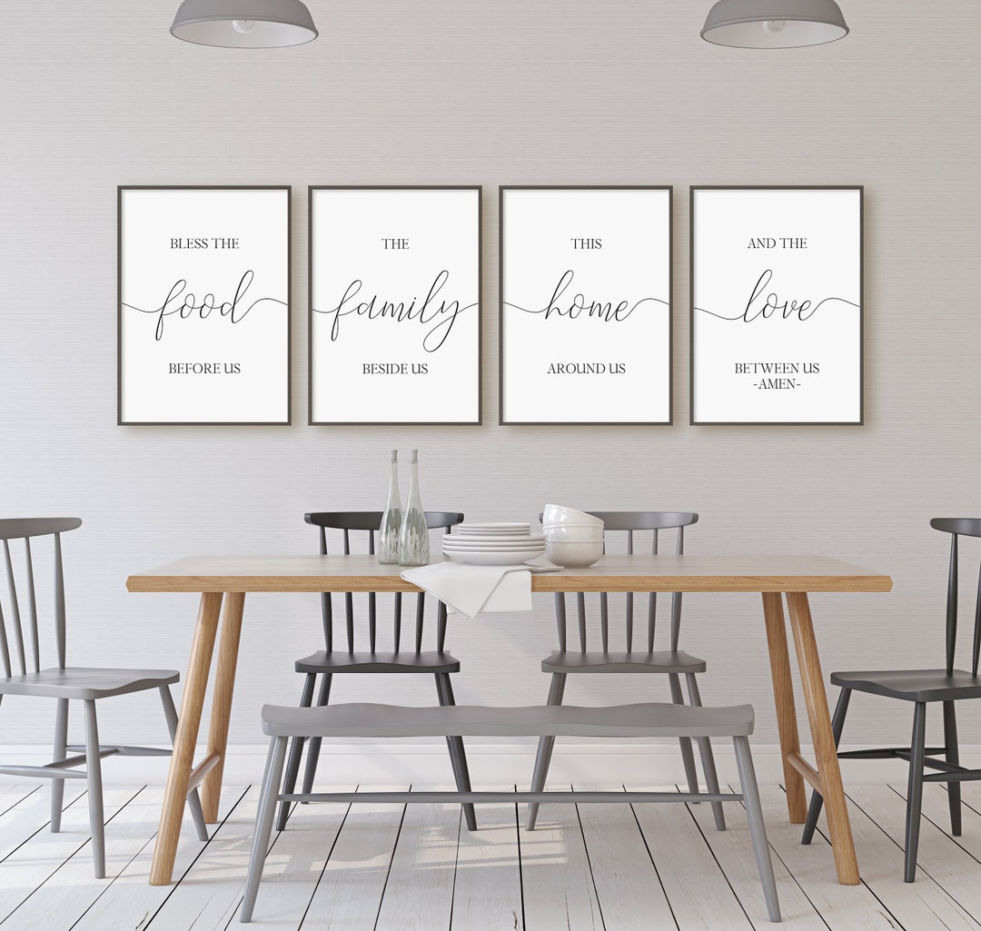 Bless the Food Before Us, the Family Beside Us, the Home Around Us and ...