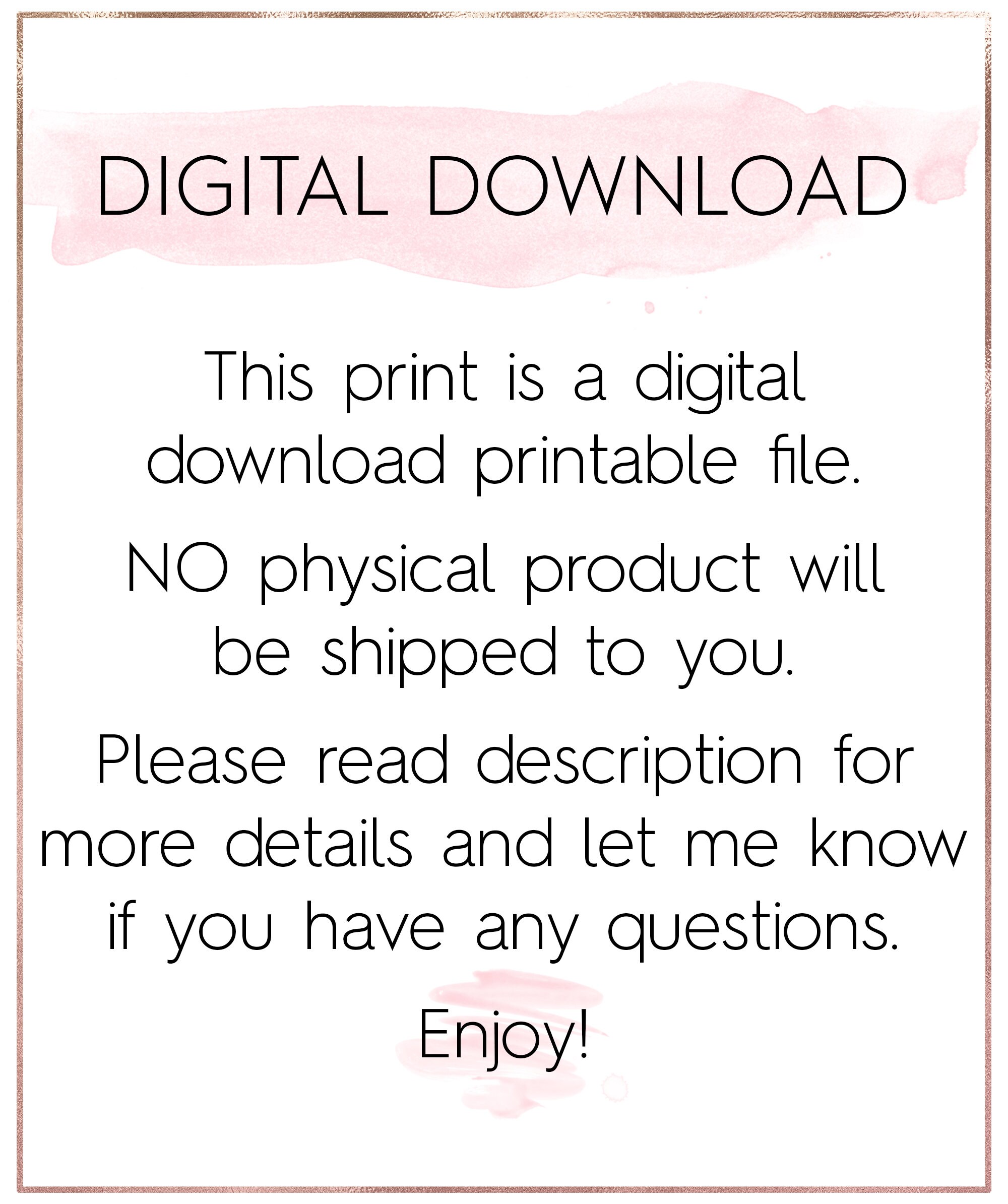 Couple Names Printable Set of 3 Prints, Couple Established Print ...