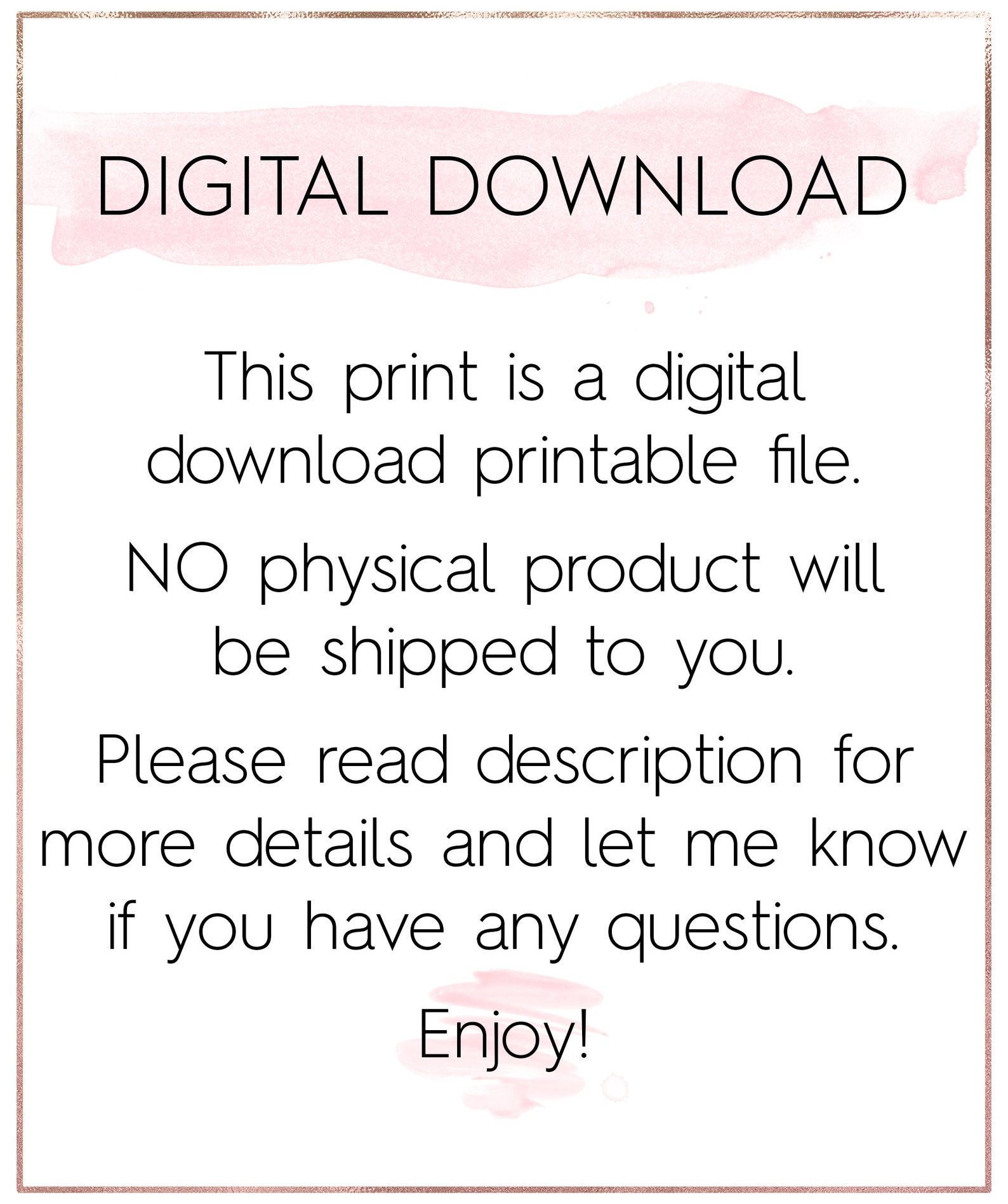 Couple Names and Initials Printable Set of 3 Prints, Custom Print Set ...