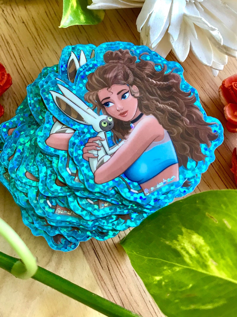 Sparkling Shiny Cute Waterproof Stickers - Etsy