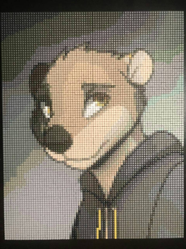 Custom Physical Pixel Art - Etsy