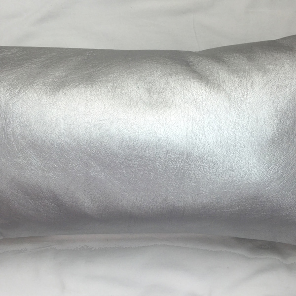 Silver Throw Pillow - Etsy