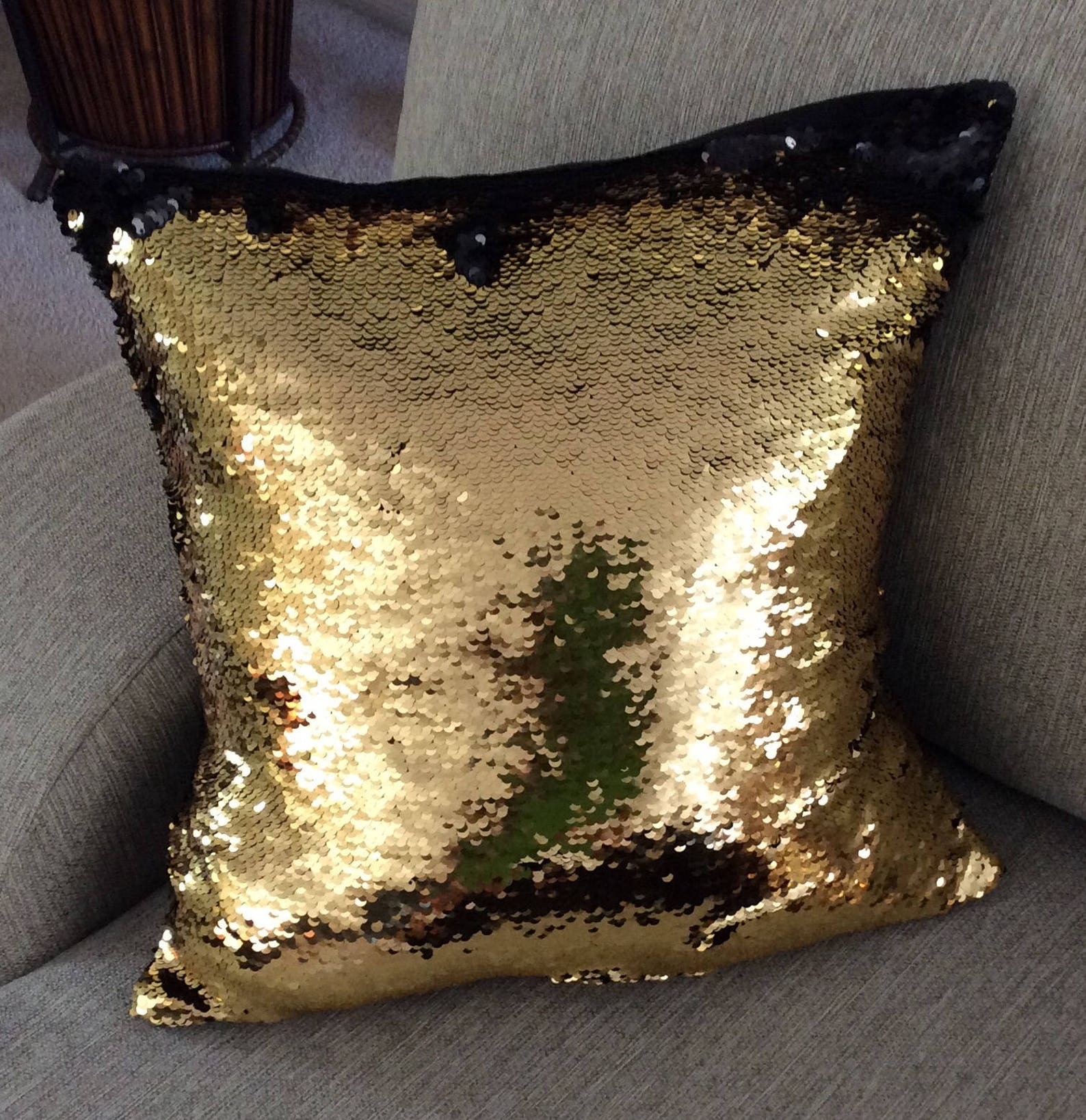 Mermaid Pillow, Reversible Pillow, Pillow Cover, Throw Pillow, Home ...