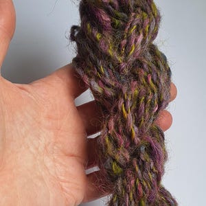Buttermere Bloom, Yarn, Hand Dyed, Hand Spun, Rustic Yarn, Dread Lock ...