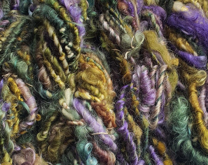 Talisker Bay, Isle of Skye, Yarn, Hand Dyed, Hand Spun, Rustic Yarn ...