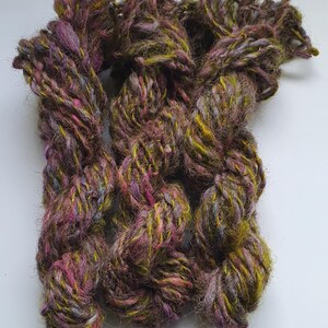 Buttermere Bloom, Yarn, Hand Dyed, Hand Spun, Rustic Yarn, Dread Lock ...