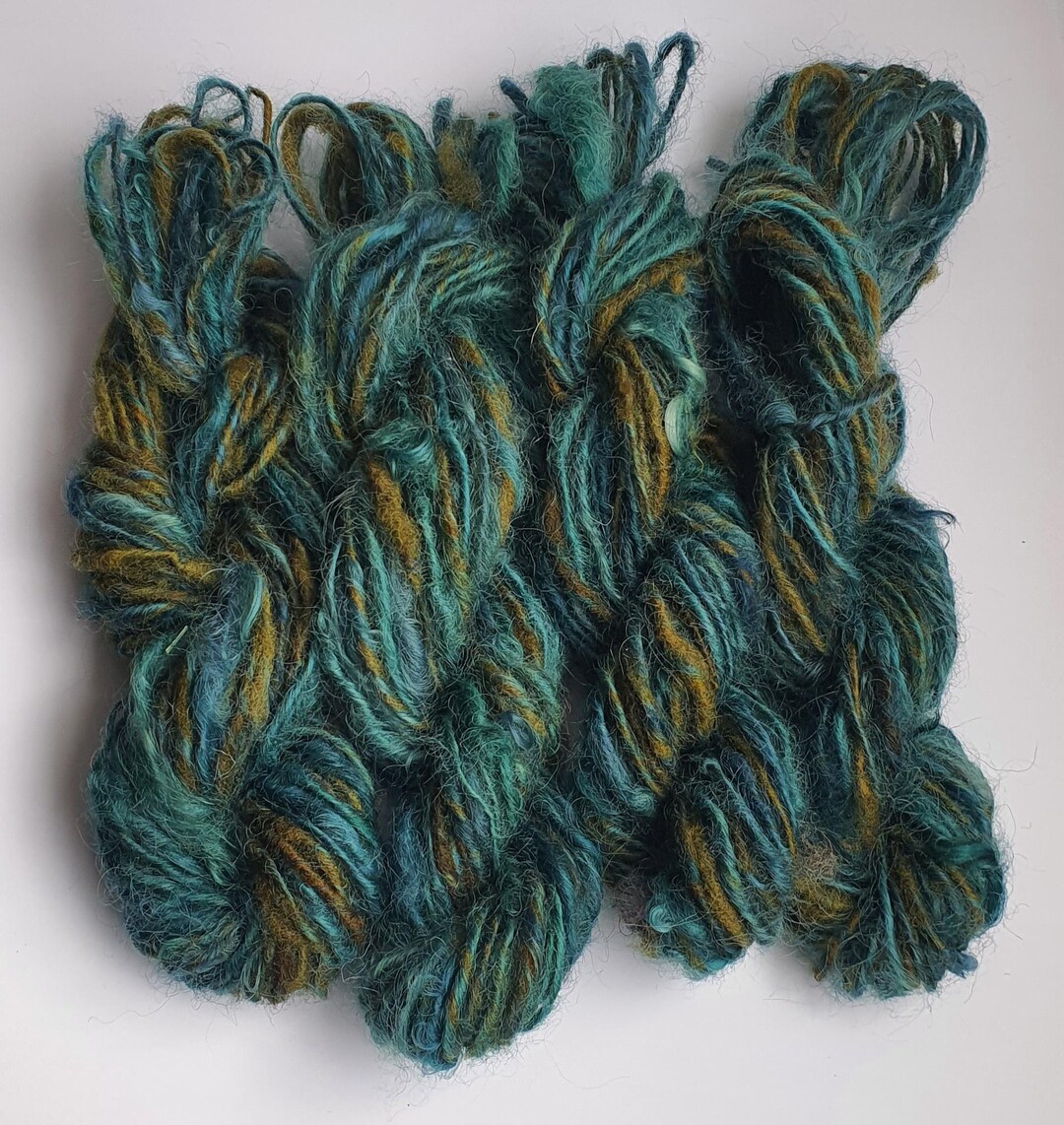 Rydal Water, Yarn, Hand Dyed Yarn, Hand Spun Yarn, Rustic Yarn, Dread ...