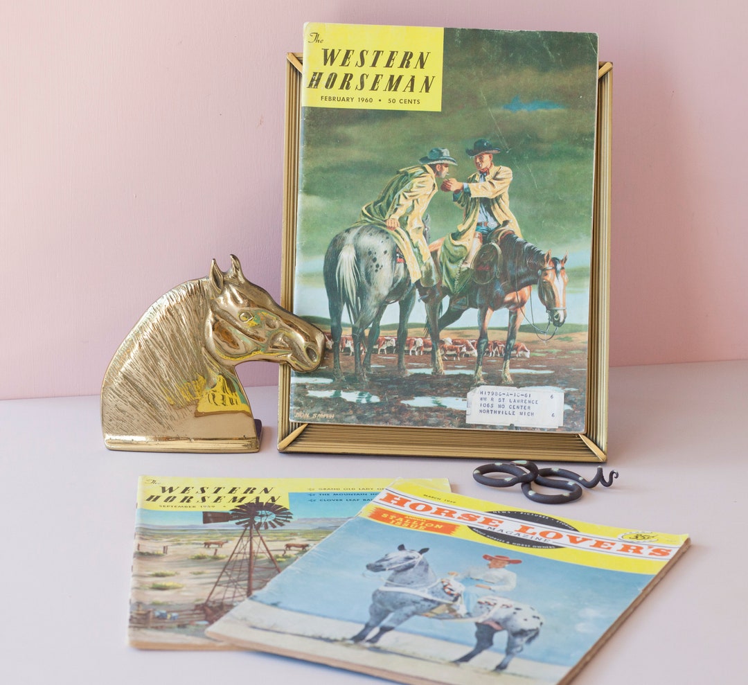 The Western Horseman and Horse Lover's Magazine - Lot of Three ...