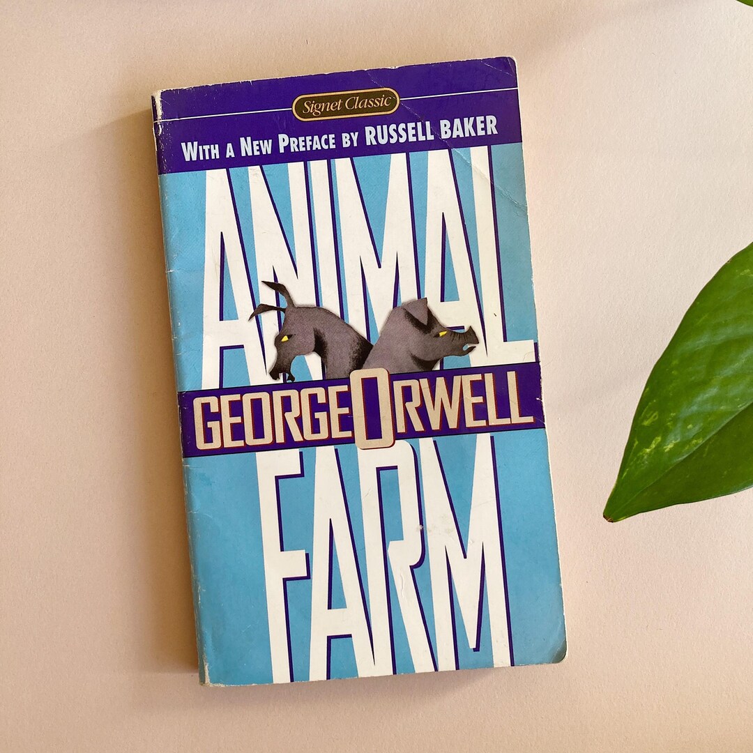 Animal Farm by George Orwell - 1996 50th Edition First Signet Classic ...