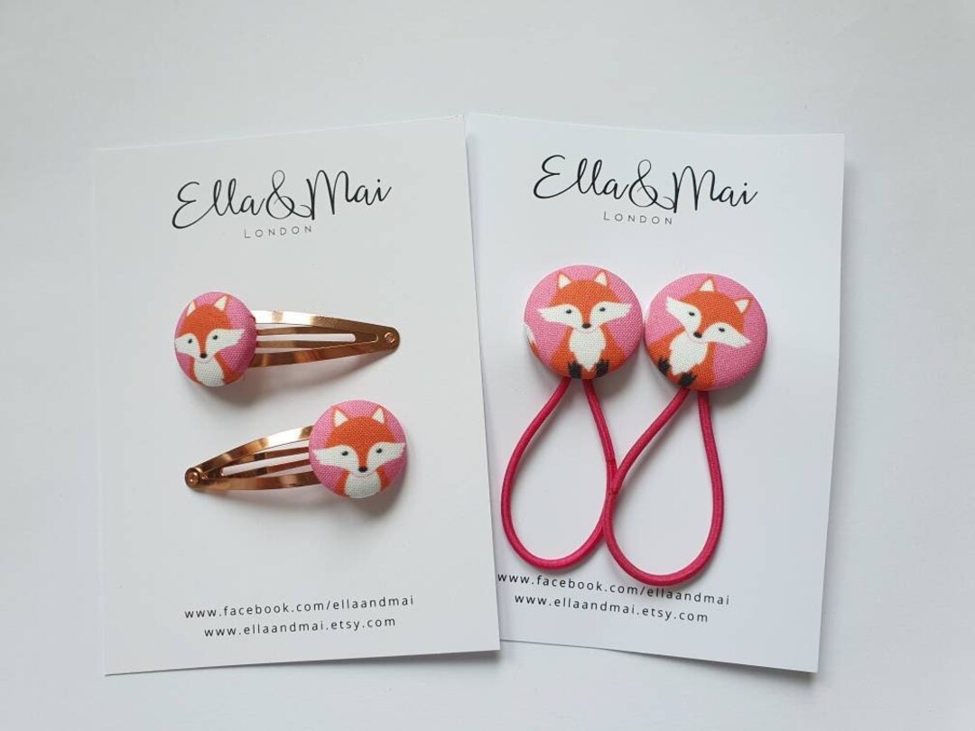 Fox Hair Accessories, Fox Hair Bobbles , Fox Hair Clips , Ponytail ...