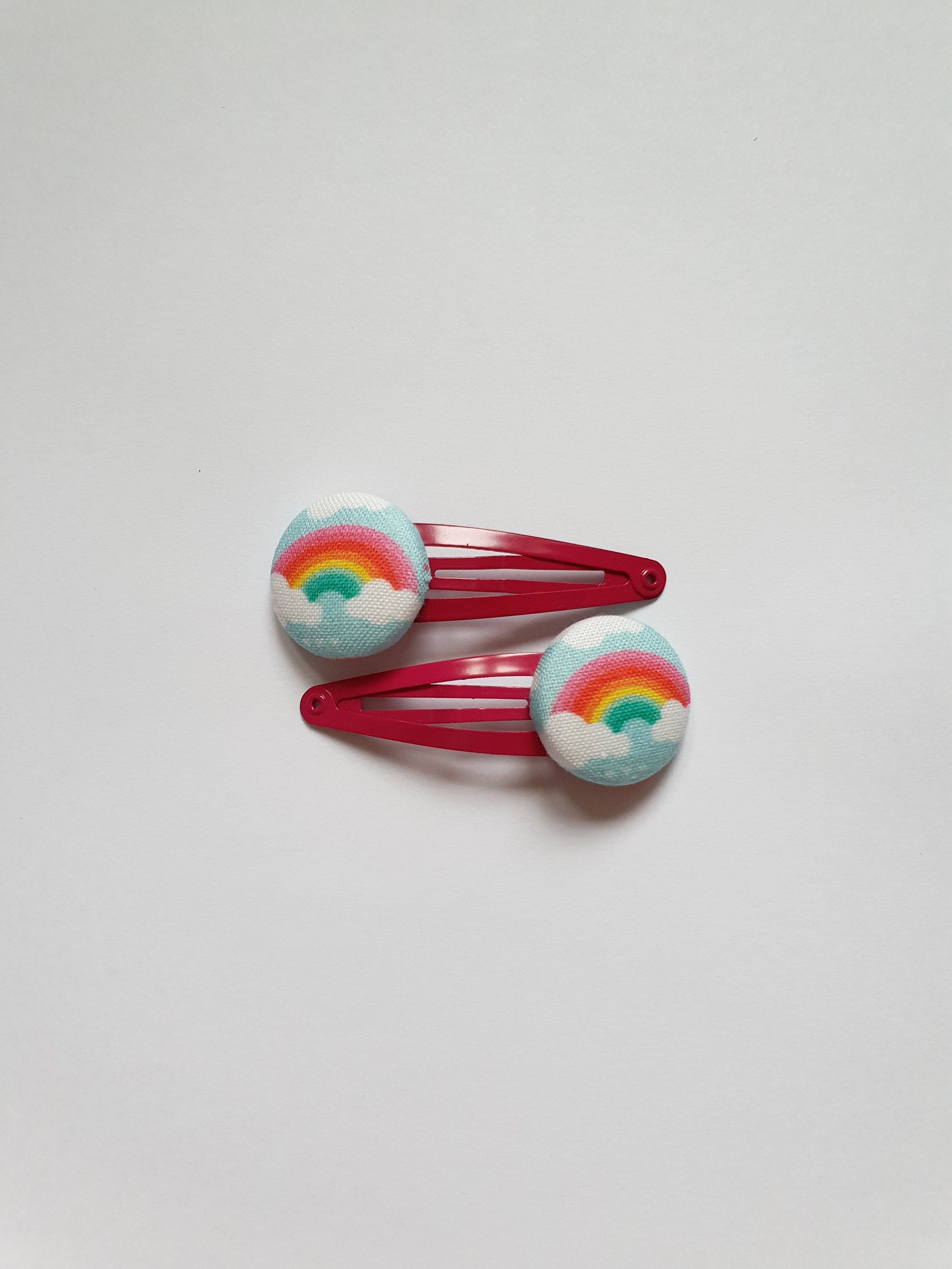 Rainbow Hair Clips Rainbow Hair Bobbles Rainbow Hair - Etsy Ireland