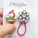 Science Theme Hair Accessories, Hair Clips, Microscope, Atom Hair Slide ...