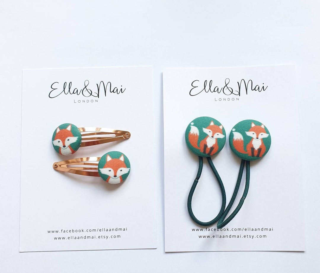 Fox Hair Accessories, Fox Hair Bobbles , Fox Hair Clips , Ponytail ...