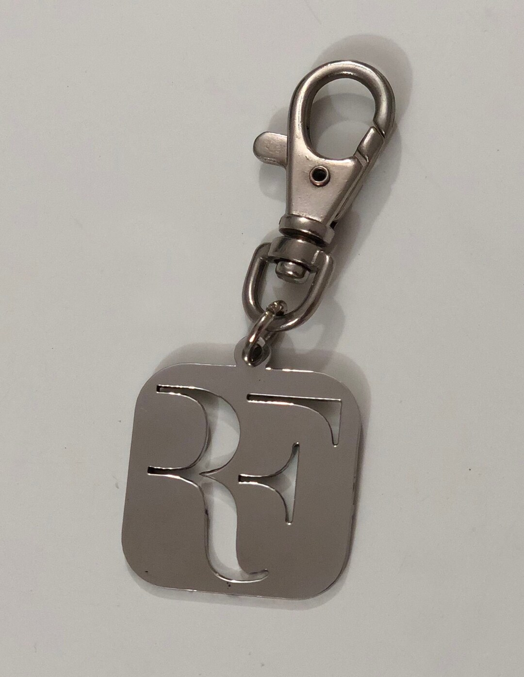 SALE Federer Sport Tennis Logo Bag Charm, Key Charm, Keychain on Sport ...