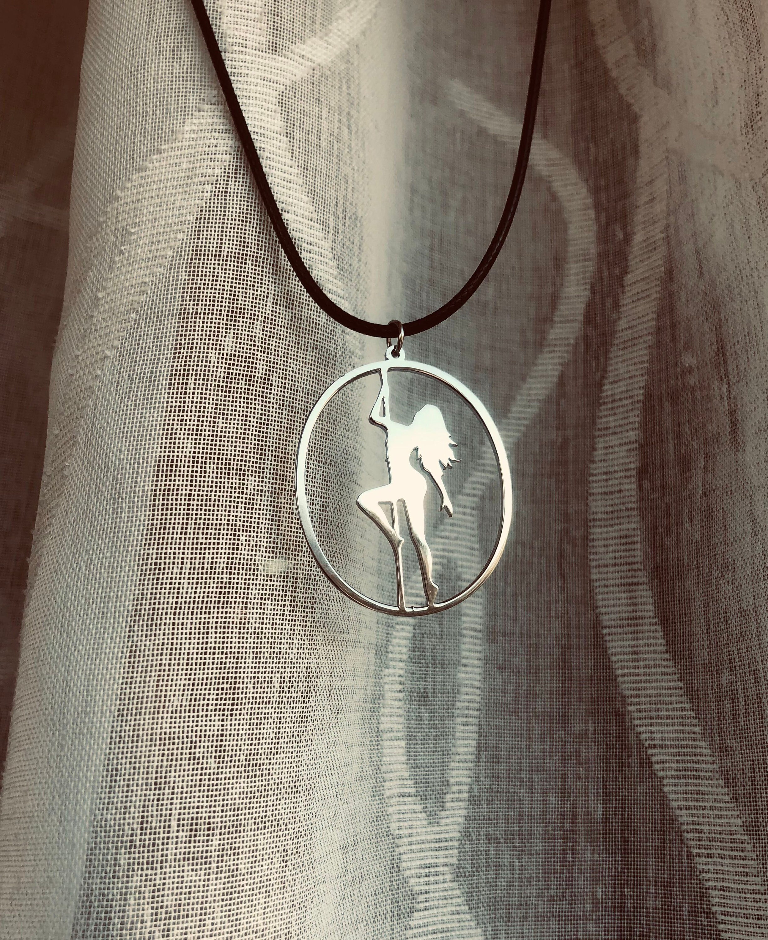 Gift for Her Pole Dance Pole Dance Necklace Pilone | Etsy