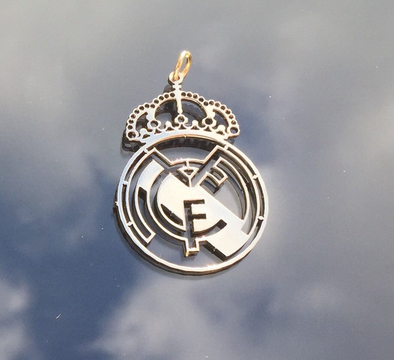 FC Real Madrid Necklace Chain, Real Madrid Mens Jewelery Stainless ...