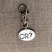 SALE CR7 Pendant, Cristiano Ronaldo Necklace, Necklace Chain, Football ...