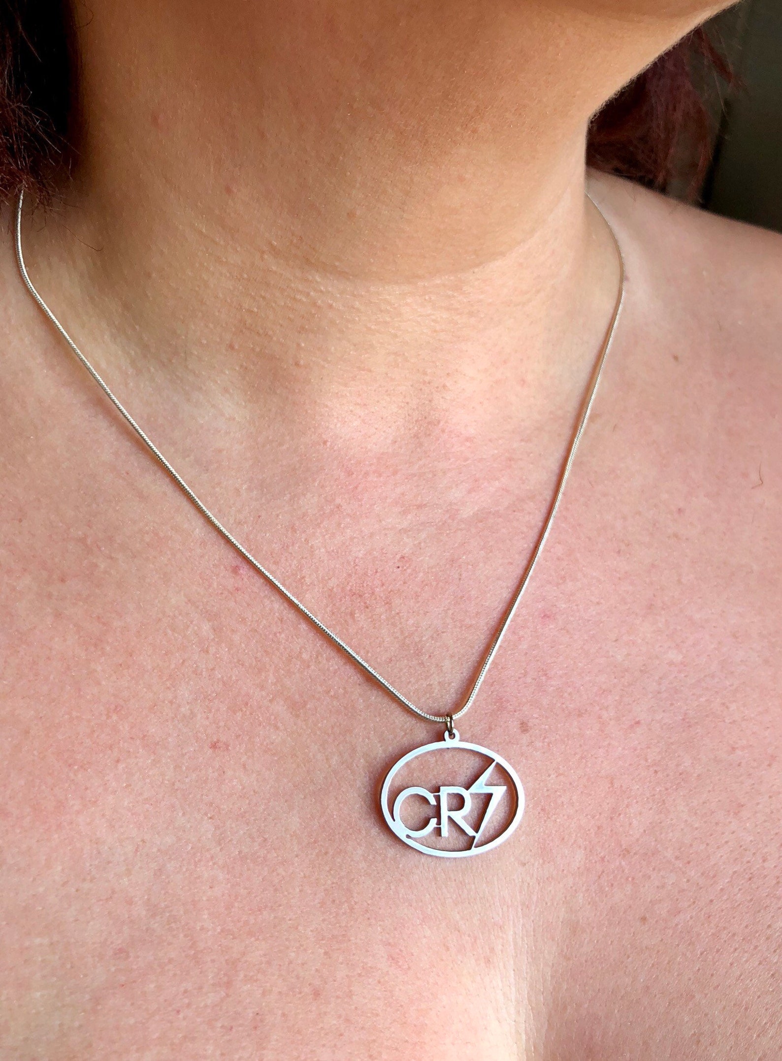 SALE CR7 Pendant Cristiano Ronaldo Necklace Necklace Chain - Etsy