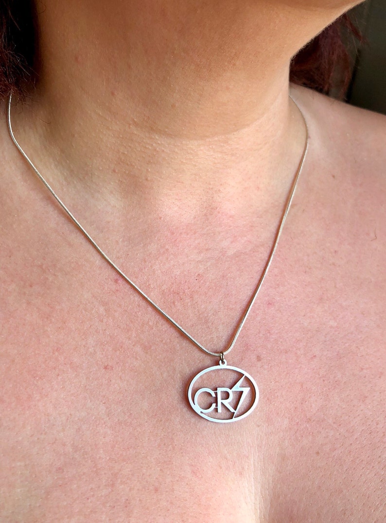 SALE CR7 Pendant Cristiano Ronaldo Necklace Necklace Chain - Etsy