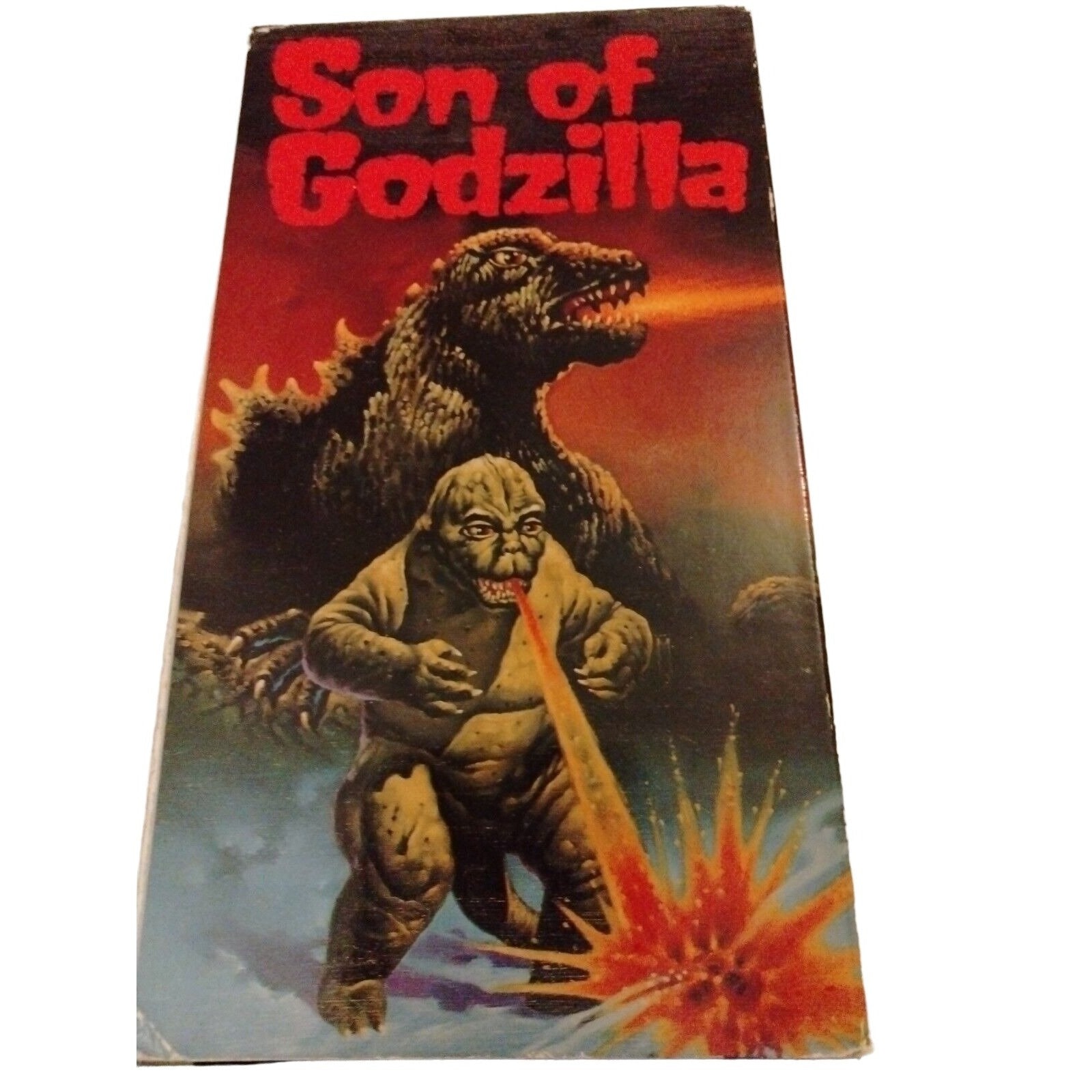 Son Of Godzilla 1967 Video Treasures Toho Co Vhs Etsy