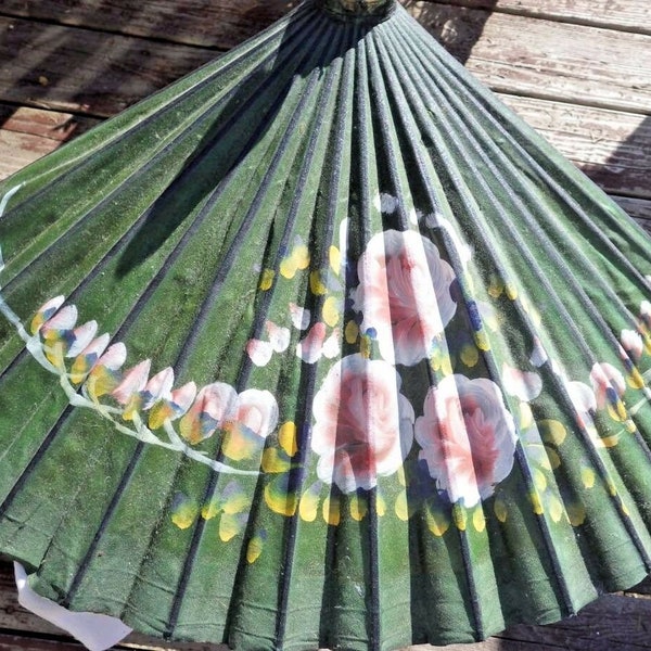 Hand Painted Parasol - Etsy